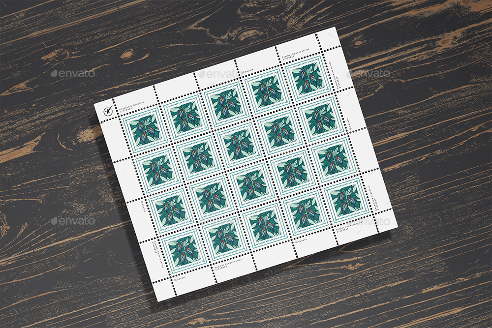 Postage Stamps Mock-Ups Vol.2, Graphics | GraphicRiver