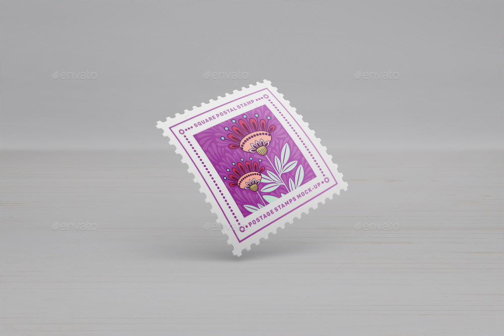 Postage Stamps Mock-Ups Vol.2, Graphics | GraphicRiver