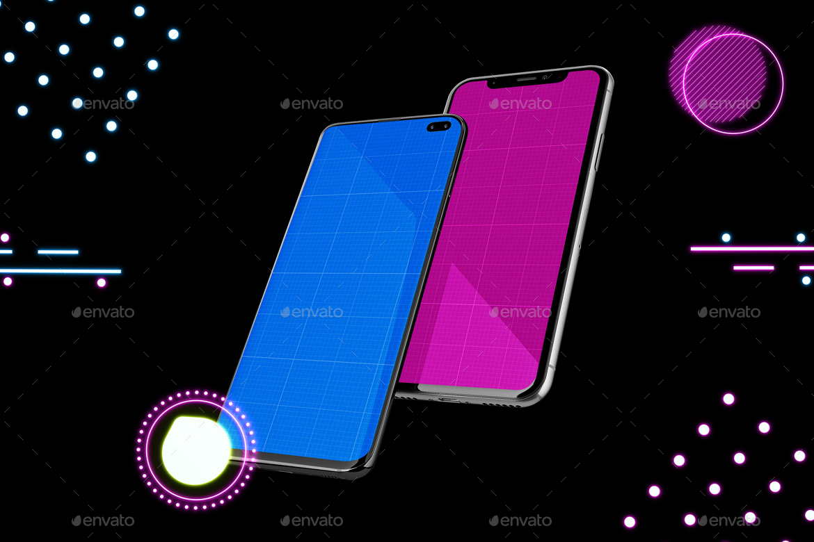 Neon IOS & Android, Graphics | GraphicRiver