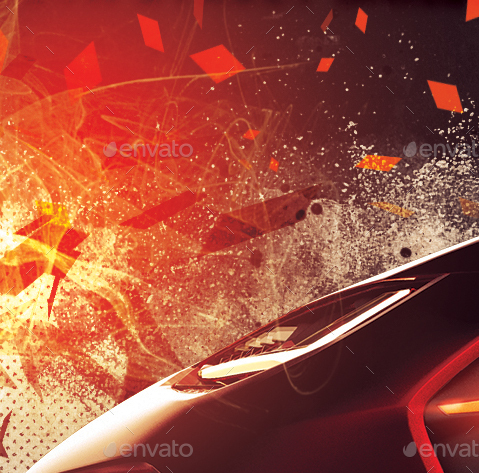 Auto Show Flyer, Print Templates | GraphicRiver