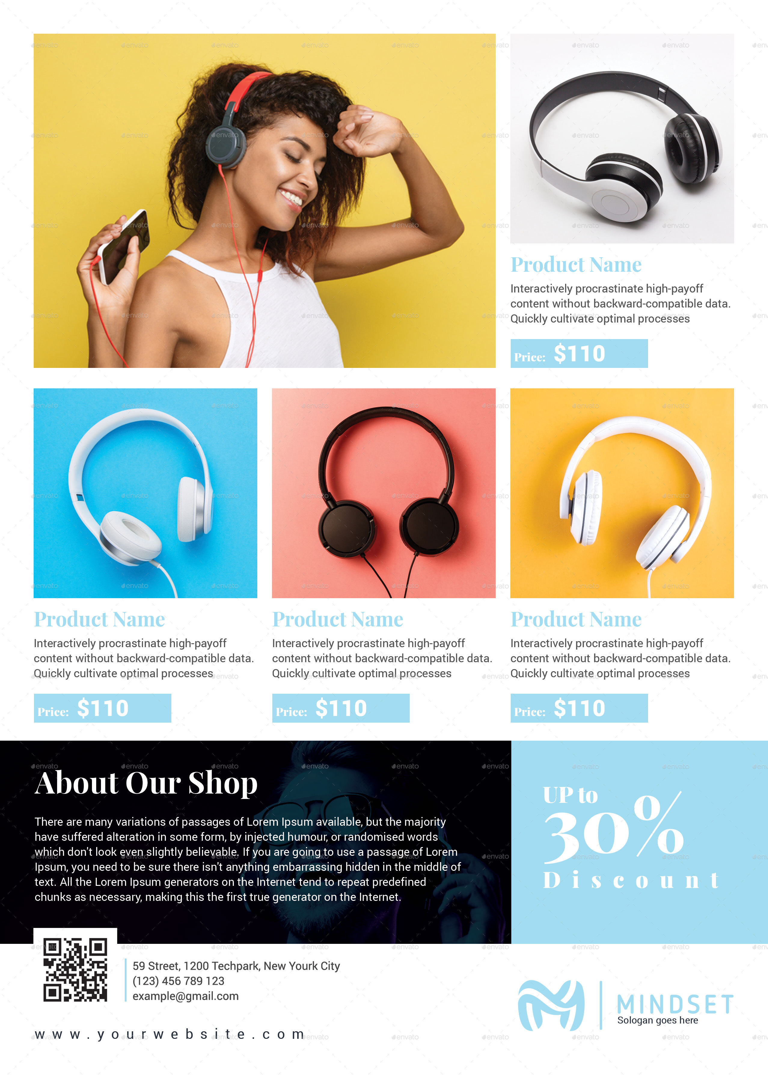 Product Flyer Template, Print Templates | GraphicRiver