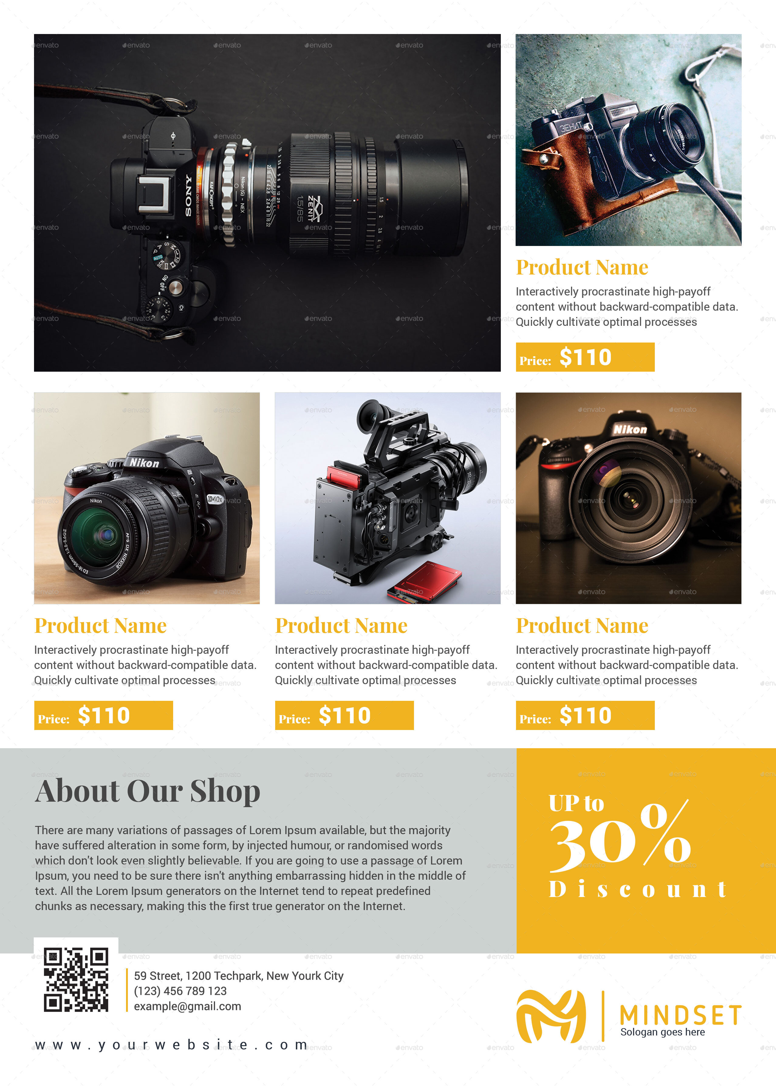 Product Flyer Template, Print Templates | GraphicRiver