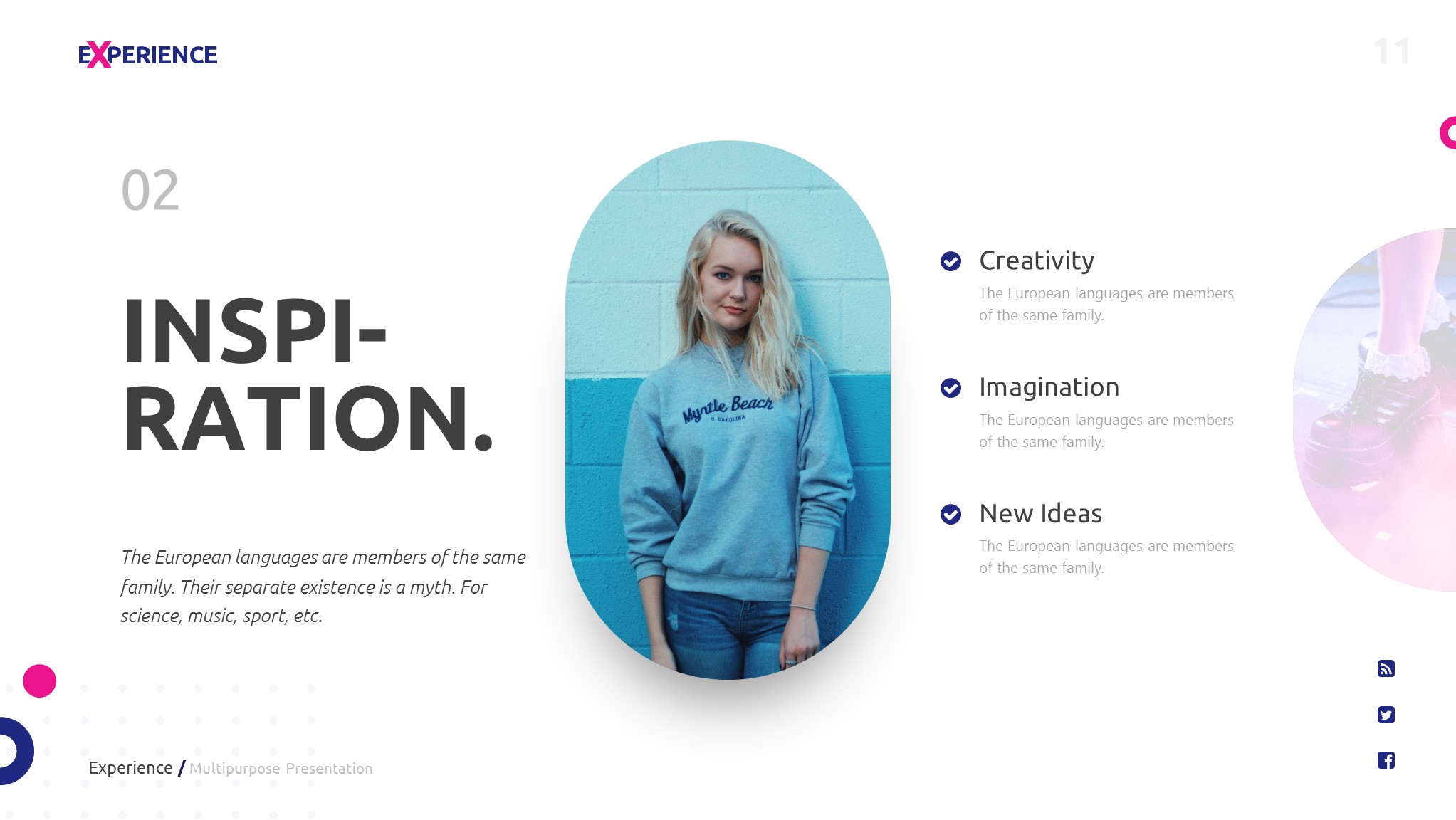 Experience Multipurpose PowerPoint Template, Presentation Templates