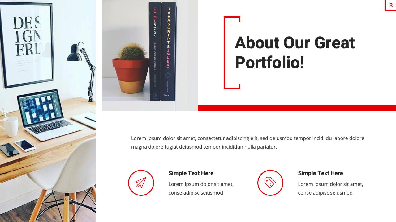 Redline Creative Google Slides, Presentation Templates | GraphicRiver