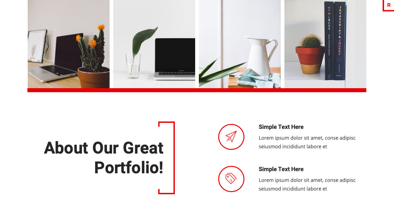 Redline Creative Google Slides, Presentation Templates | GraphicRiver