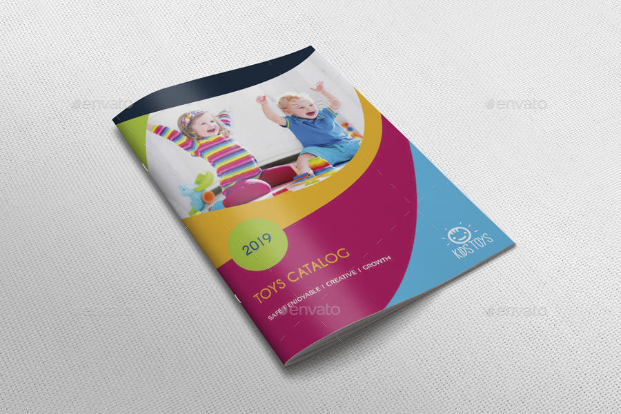 Toys Products Catalog Brochure Bundle Template, Print Templates ...