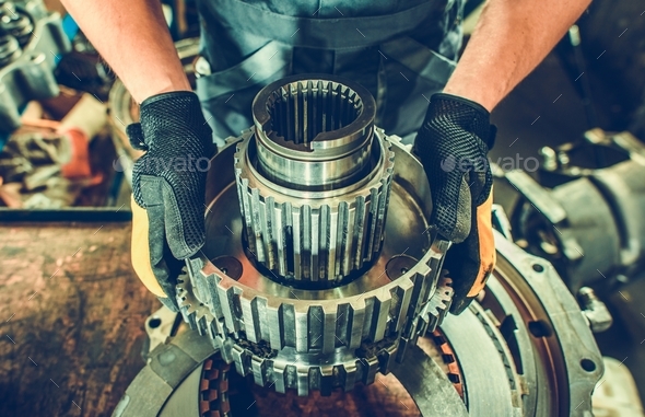 Heavy Duty Mechanic Stock Photo by duallogic | PhotoDune
