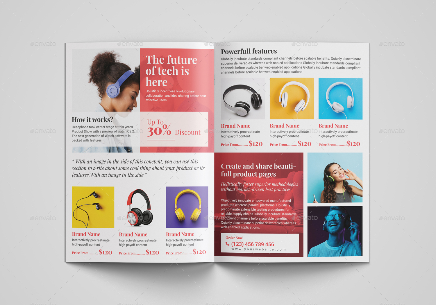 Product Brochure Template, Print Templates | GraphicRiver