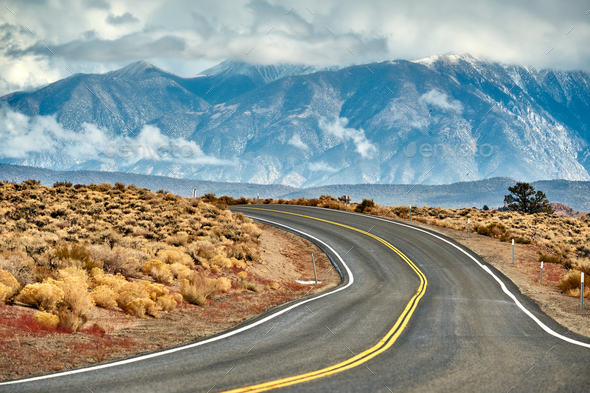 Open highway in California Stock Photo by haveseen | PhotoDune
