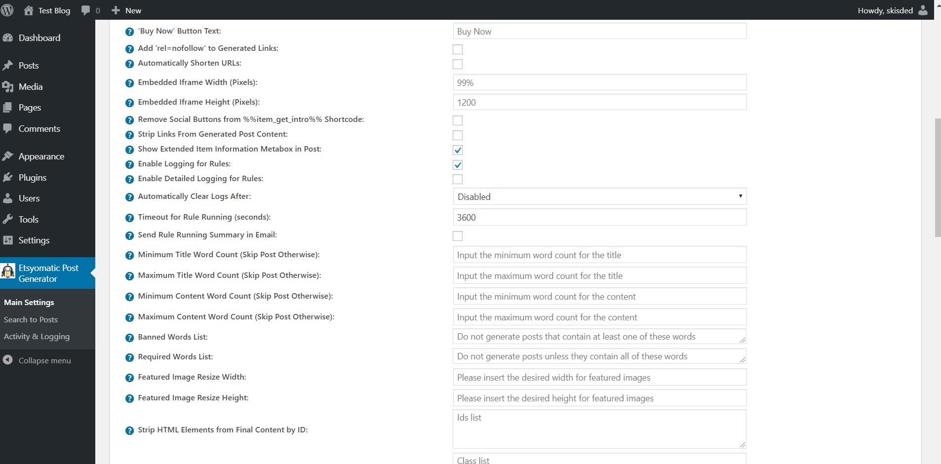 Etsyomatic - Etsy Affiliate Automatic Post Generator WordPress Plugin by CodeRevolution