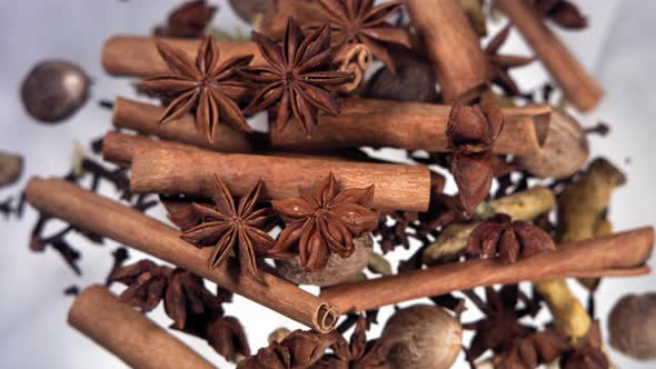 Super Slow Motion of Flying Spices, Stock Footage | VideoHive