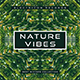 Nature Vibes Abstract Music Cover Album Artwork Template, Web Elements