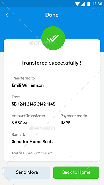 Online Banking App UI Kit| Wallet App UI Kit| Net Banking App UI Kit ...