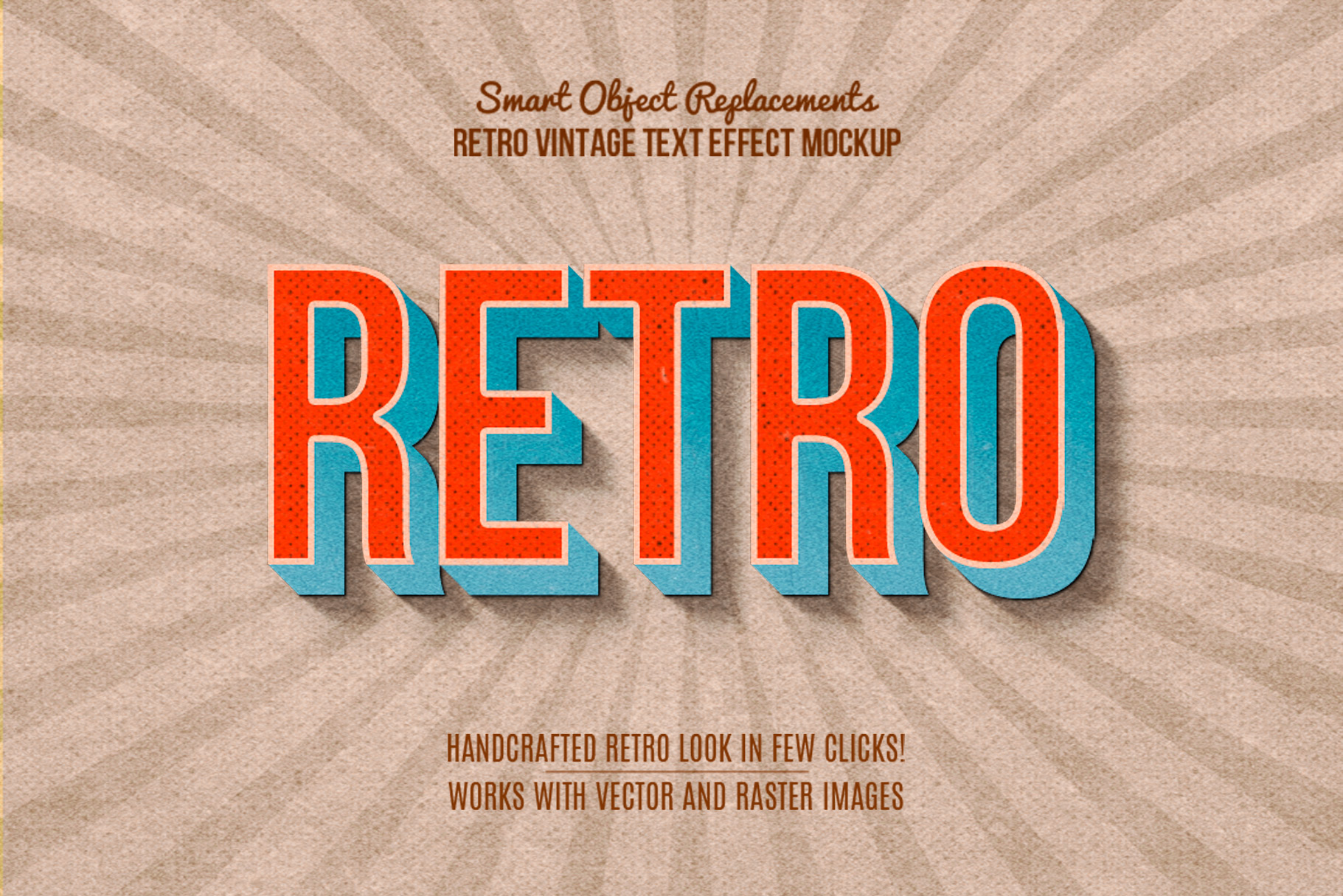 Retro Vintage Text Style for Photoshop, Add-ons | GraphicRiver