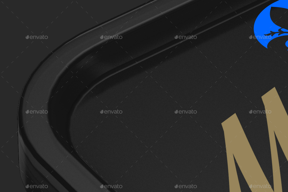 400g Plastic Container Mockup - Three-quarter View, Graphics | GraphicRiver