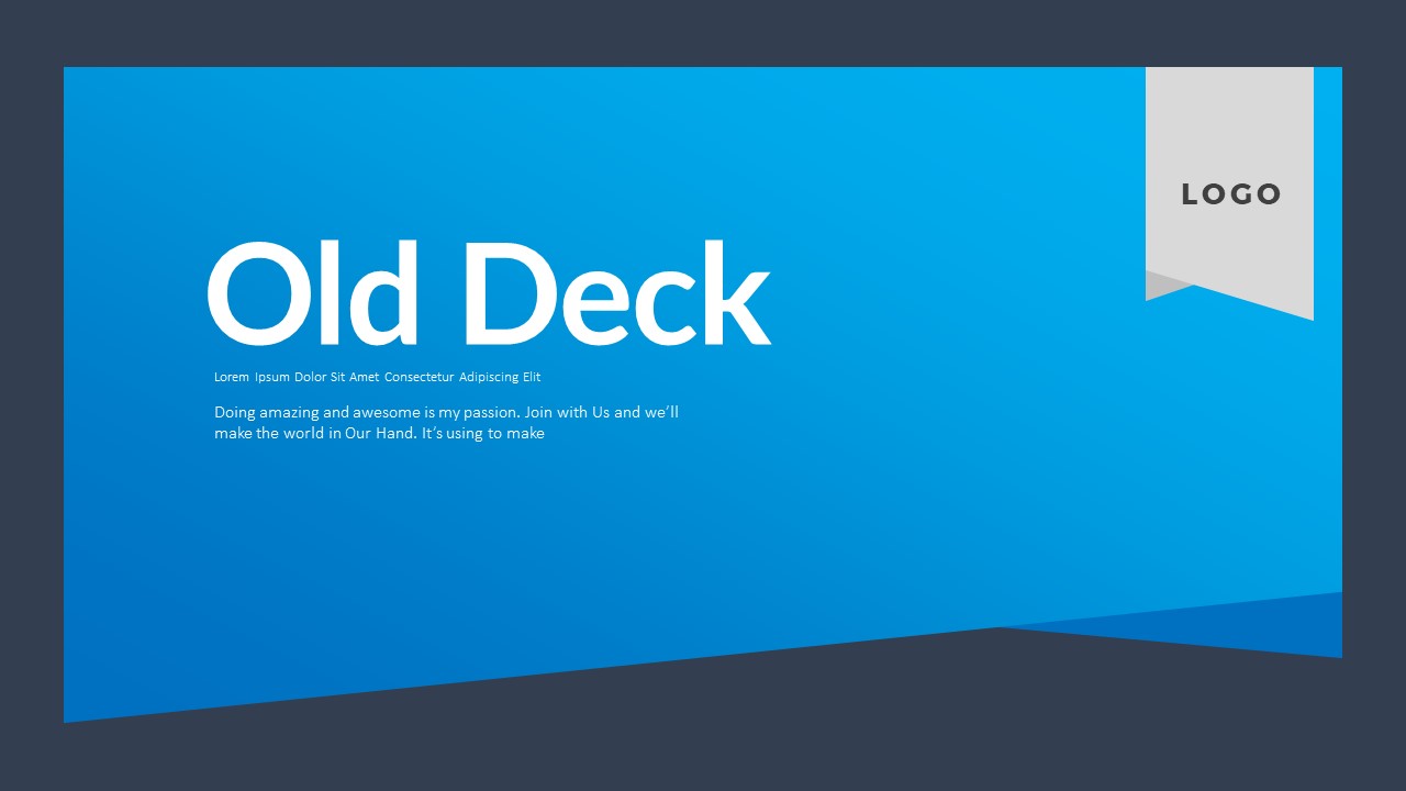 Old Deck PowerPoint Presentation, Presentation Templates | GraphicRiver