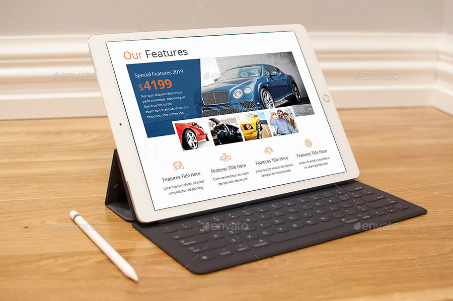 E-Book Auto Car, ePublishing | GraphicRiver