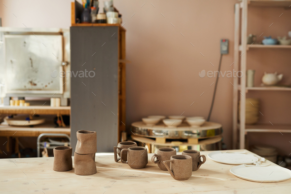 Pottery Shop Interior Stock Photo by seventyfourimages | PhotoDune