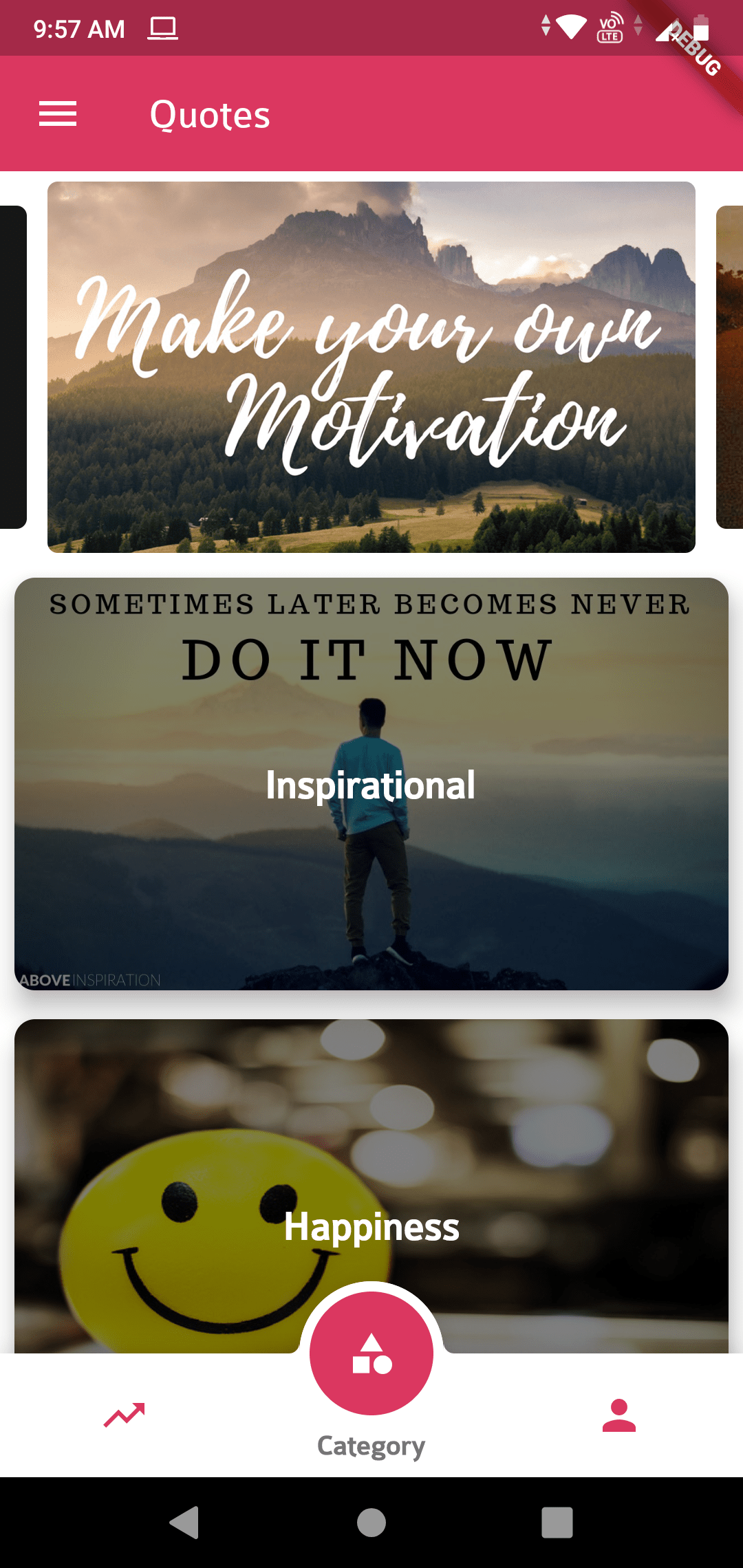 Quotes - Flutter App by WRTeam | CodeCanyon