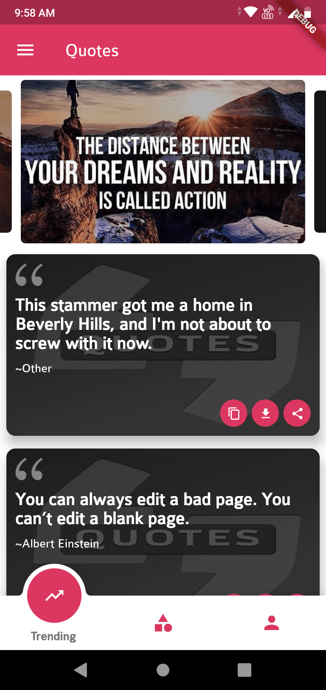 Quotes - Flutter App by WRTeam | CodeCanyon