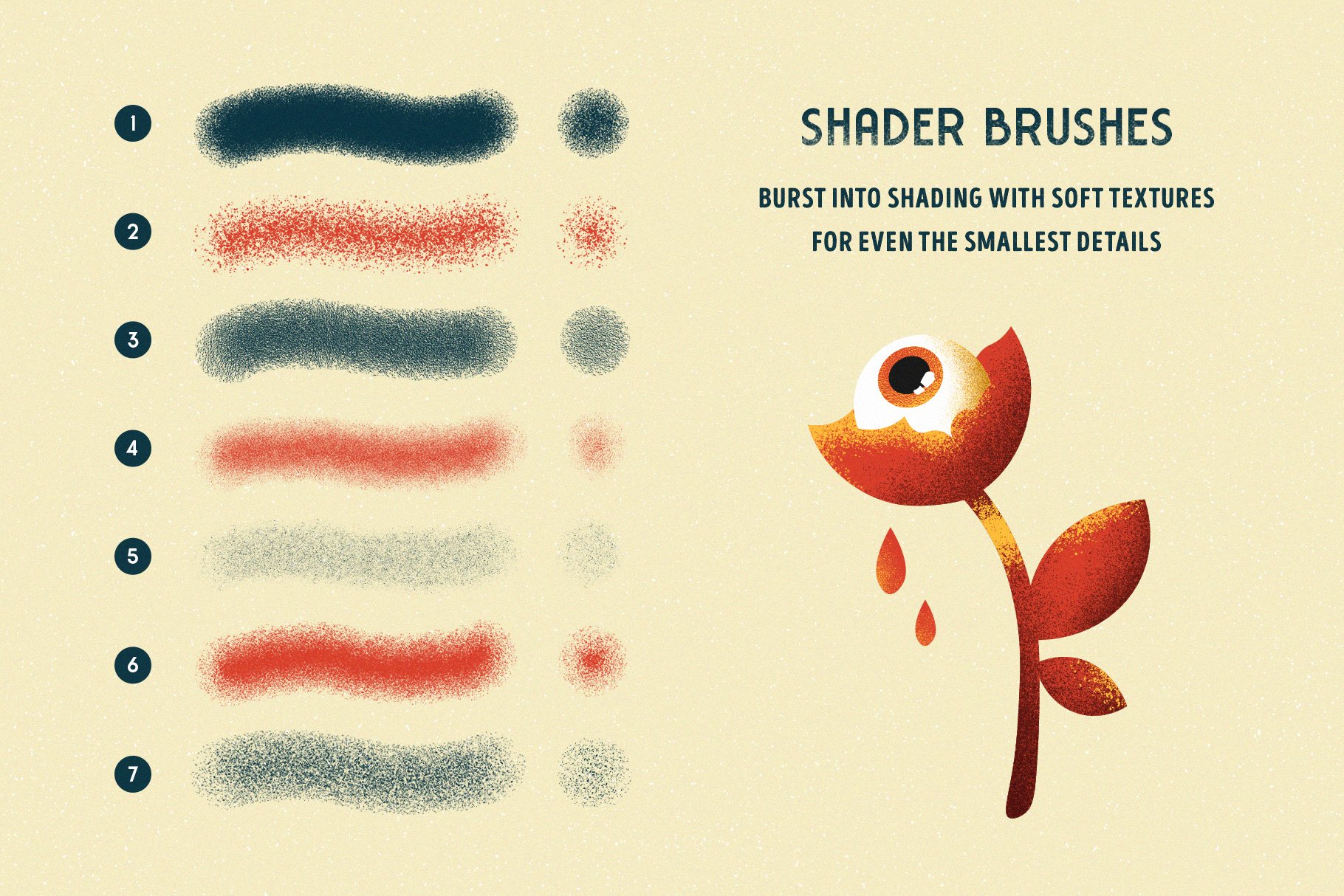 Shader Brushes for Photoshop, Add-ons | GraphicRiver