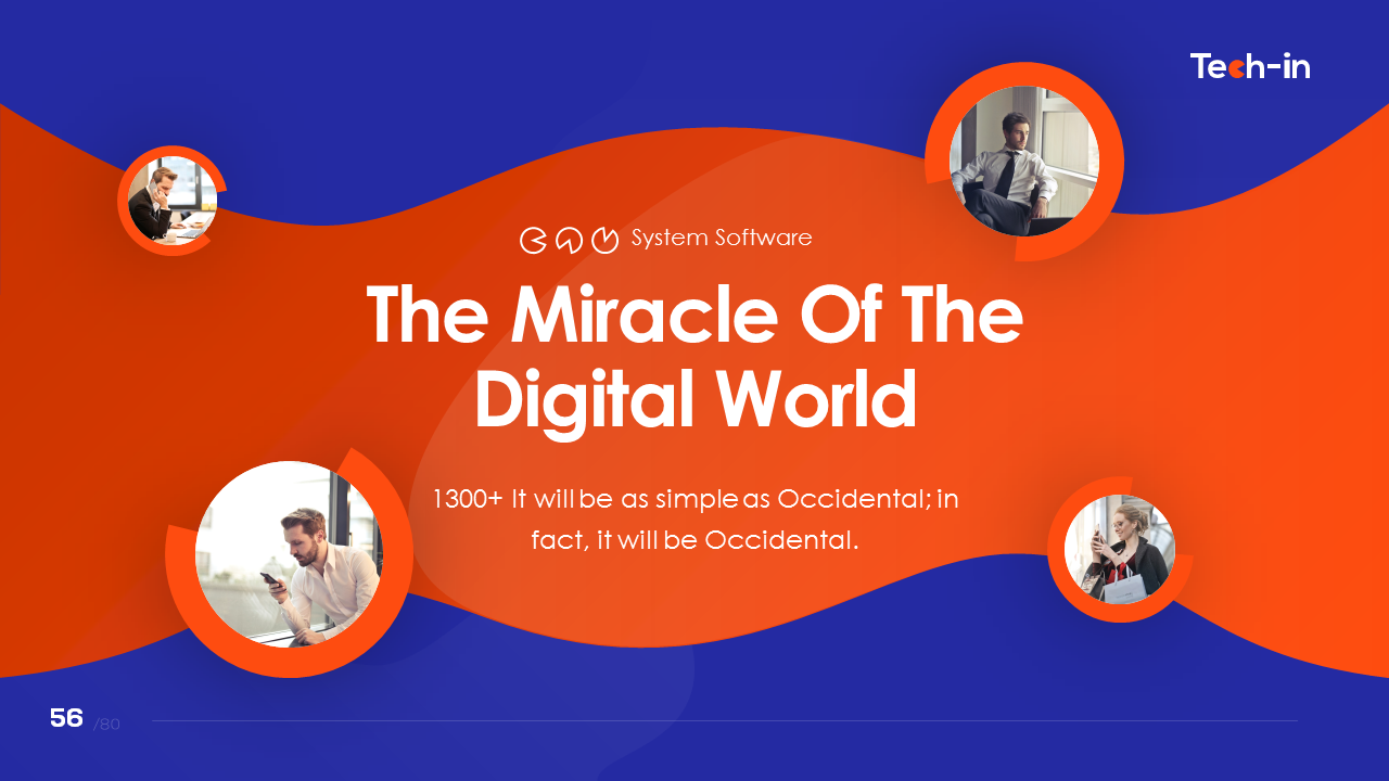 Tech-in Creative Agency PowerPoint Template by BrandEarth | GraphicRiver