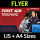 First Aid Flyer Template Vol.2, Print Templates | GraphicRiver