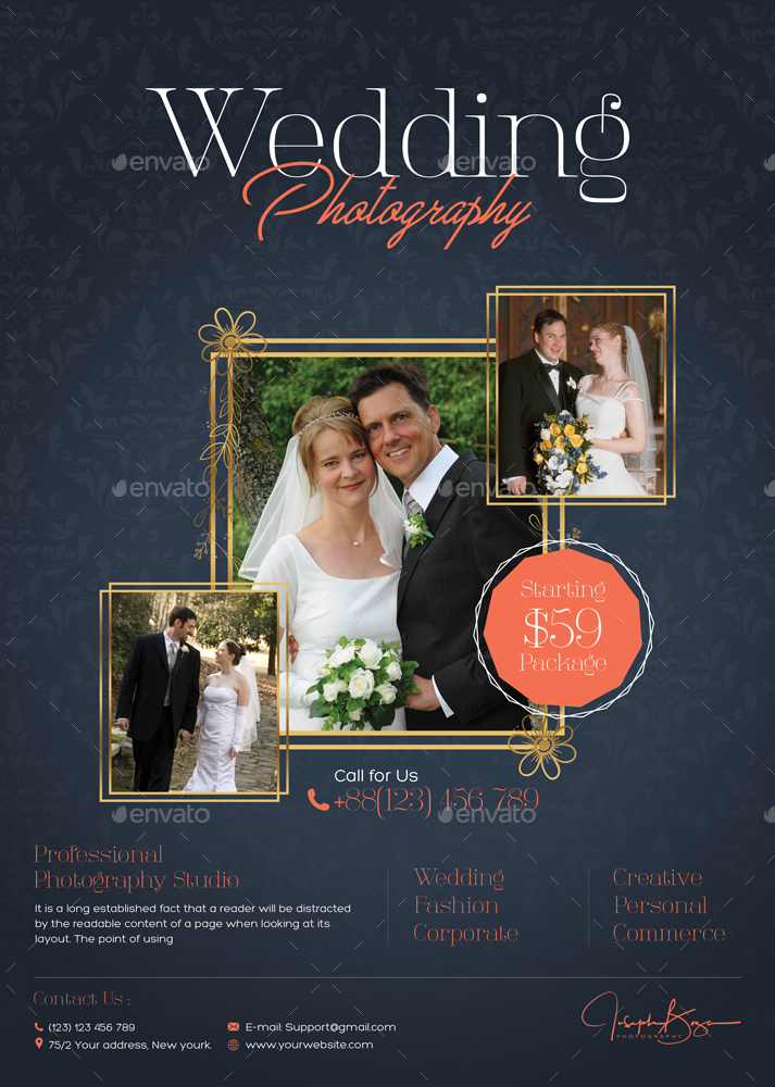 Wedding Photography Flyer, Print Templates | GraphicRiver