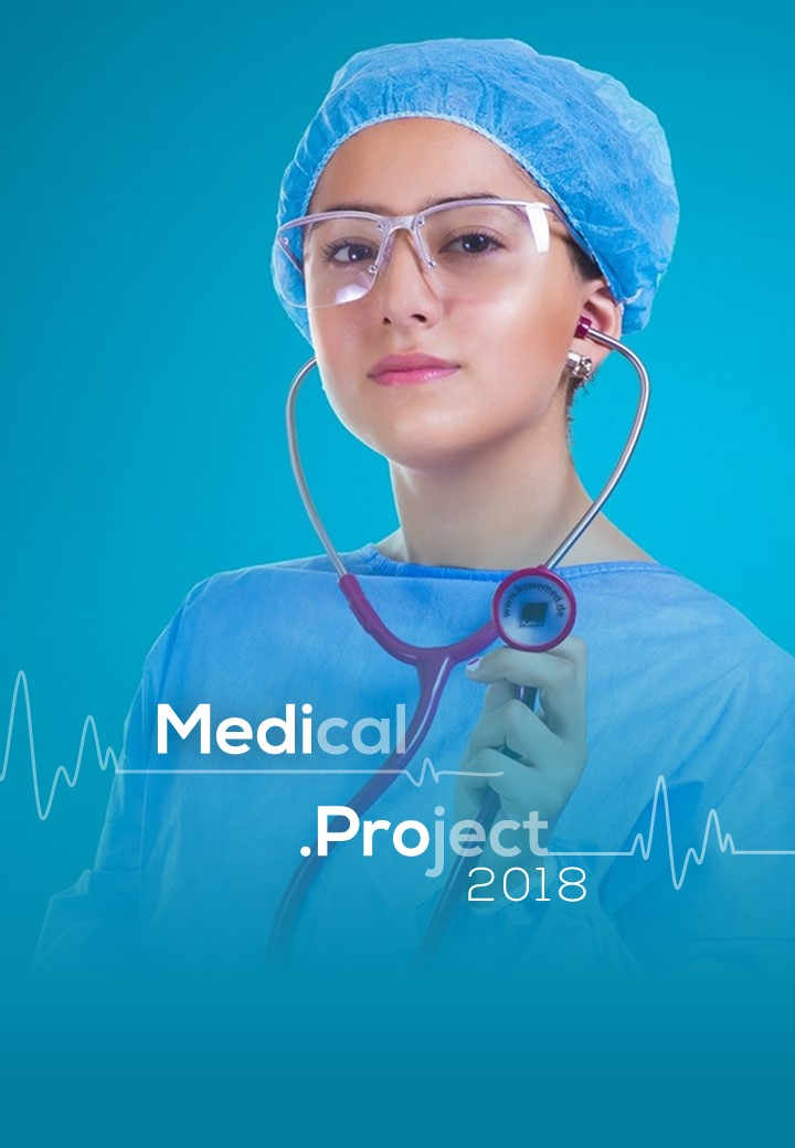 Medipro Portrait Medical PowerPoint Template, Presentation Templates