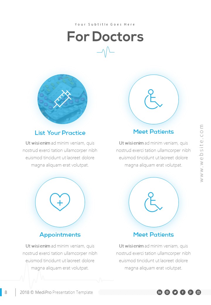 Medipro Portrait Medical PowerPoint Template by BrandEarth | GraphicRiver