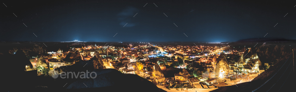 The night time at Cappadocia , Turkey Stock Photo by goinyk | PhotoDune