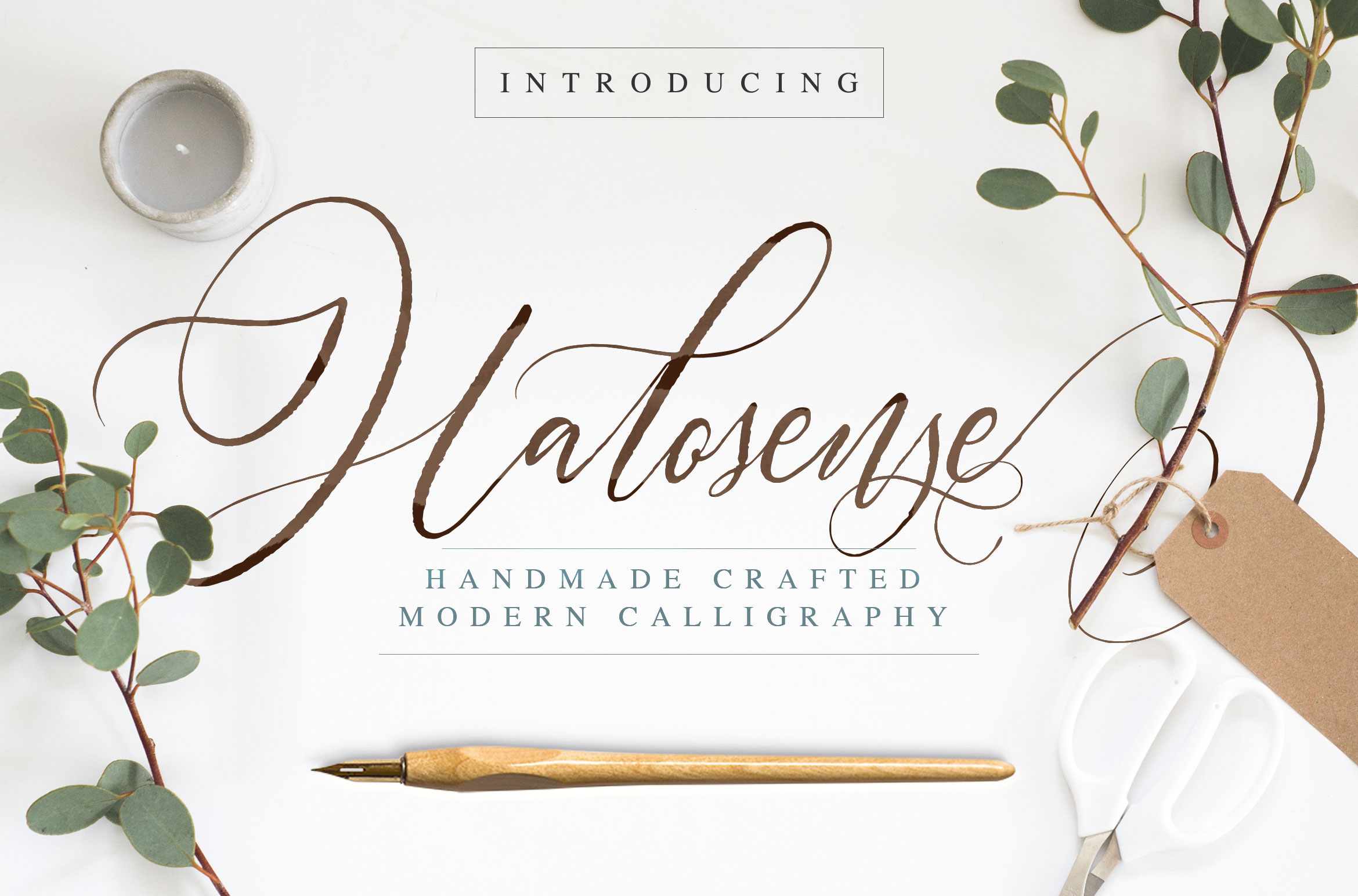 Halosense Script, Fonts | GraphicRiver
