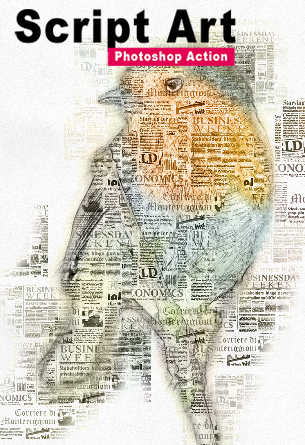 Amazing Script Art Photoshop Action Vol 2, Add-ons | GraphicRiver