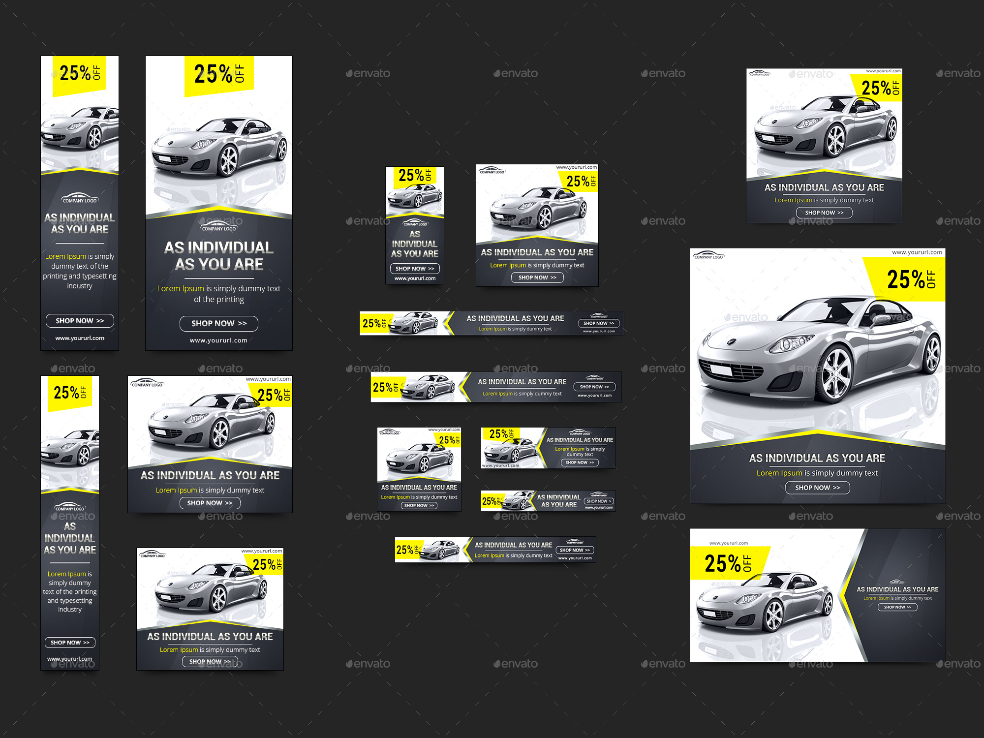 Car Banners by BeatusGraphics | GraphicRiver
