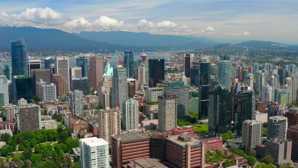 Aerial View Of West End Skyline With High-rise Buildings and ...