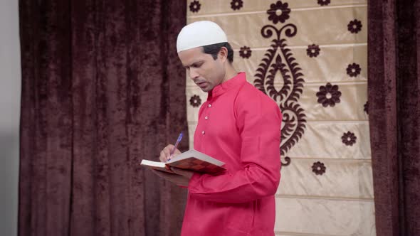 Muslim man reciting poem, Stock Footage | VideoHive
