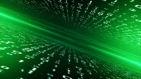 Abstract Background Of Binary Code, Motion Graphics | VideoHive