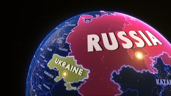 Russia And Ukraine Animation, Motion Graphics | VideoHive