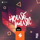 House Music Podcast - Album Cover Artwork Template, Web Elements ...