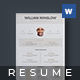 Resume - Willian -, Print Templates | GraphicRiver