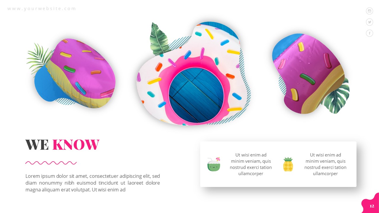 Elxa Tropical Keynote Template, Presentation Templates | GraphicRiver