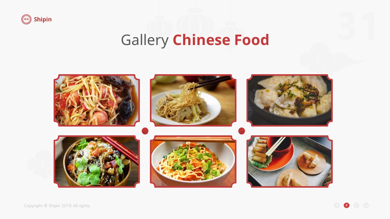 Shipin - Chinese Food Presentation PowerPoint Template, Presentation ...