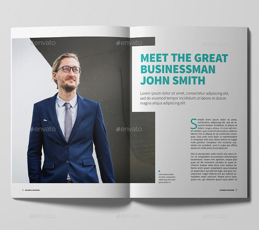 Business Magazine, Print Templates | GraphicRiver