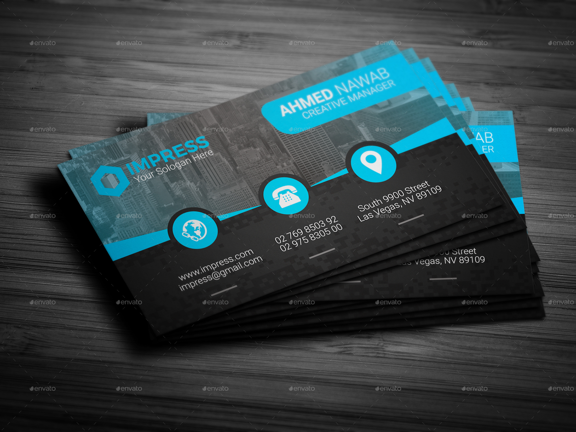 Mordern Business Card, Print Templates | GraphicRiver