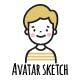 Avatar Sketch Vector, Vectors | GraphicRiver