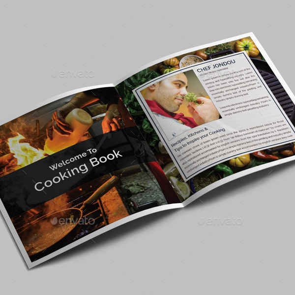 Recipe Book - Cook Brochure, Print Templates | GraphicRiver