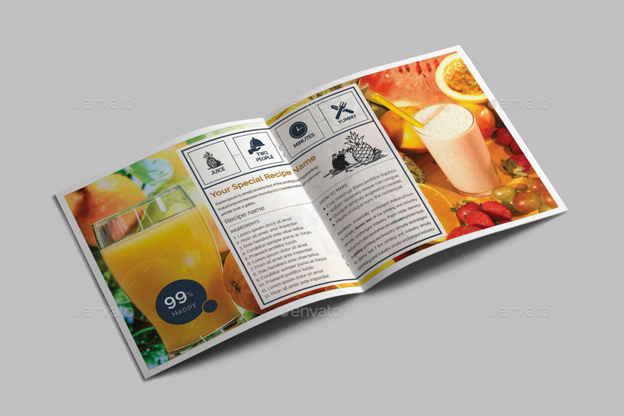 Recipe Book - Cook Brochure, Print Templates | GraphicRiver