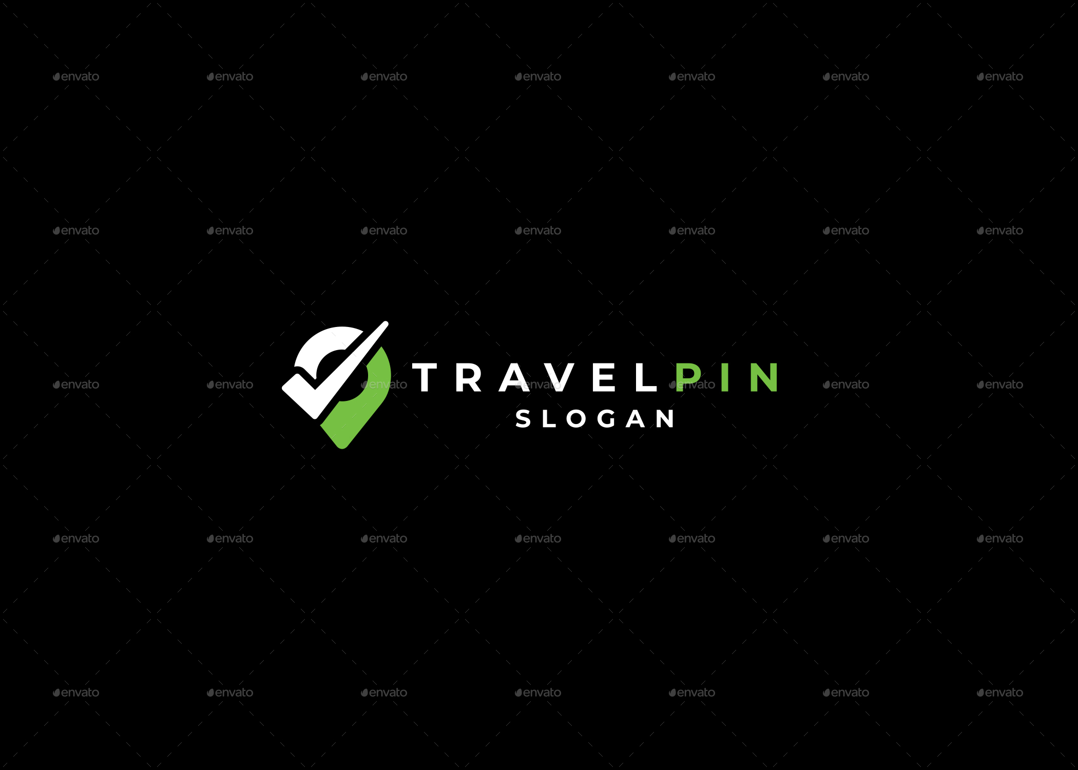 Travel Pin Logo, Logo Templates | GraphicRiver