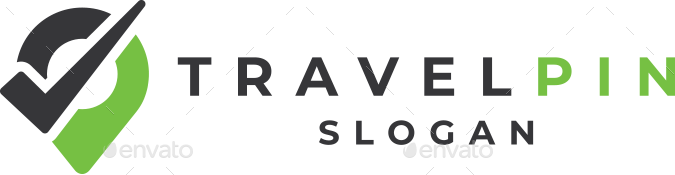 Travel Pin Logo, Logo Templates | GraphicRiver