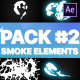 Smoke Elements Pack 02 | After Effects, After Effects Project Files